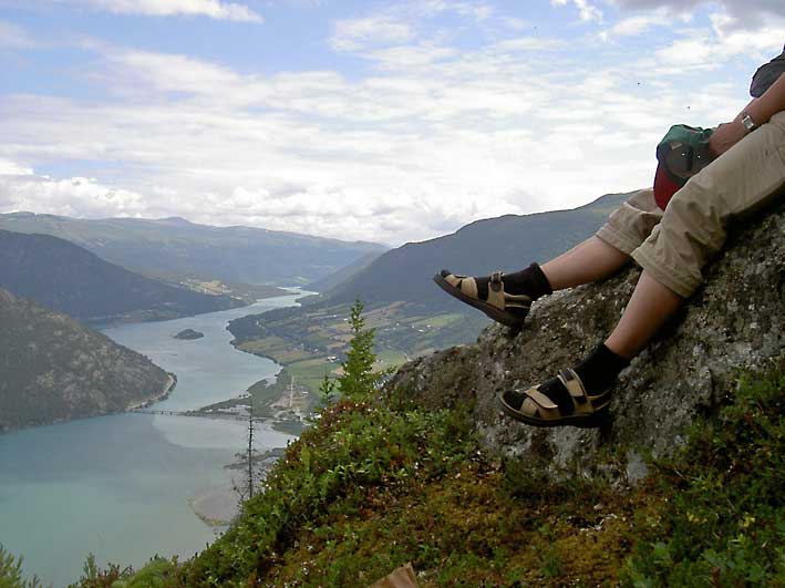 Glittertind og Lomseggen